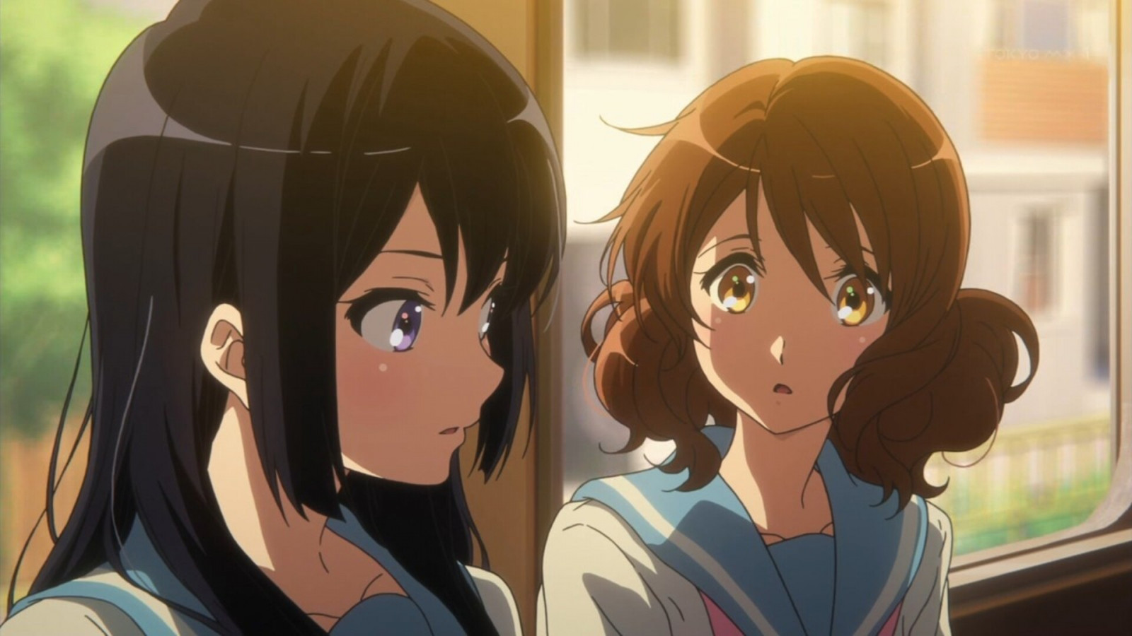Wallpaper Hibike Euphonium Oumae Kumiko Kousaka Reina Long Hair