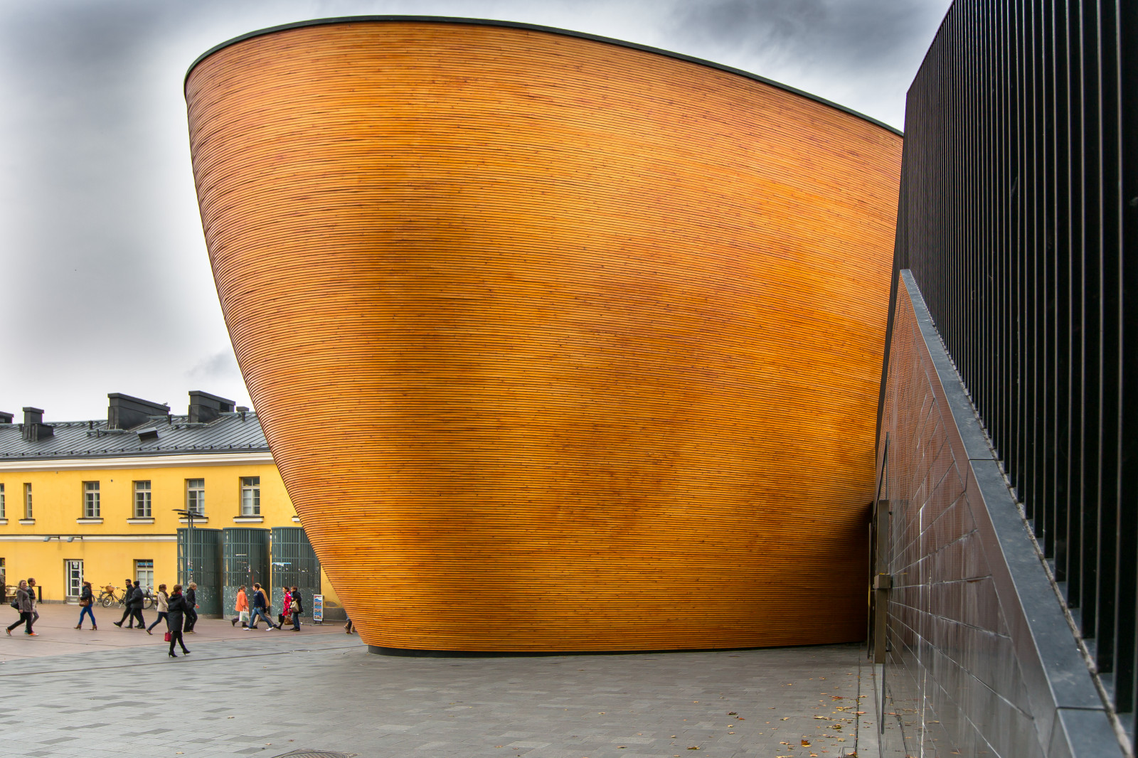 Wallpaper : architecture, building, sky, wood, Finland, chapel, angle ...