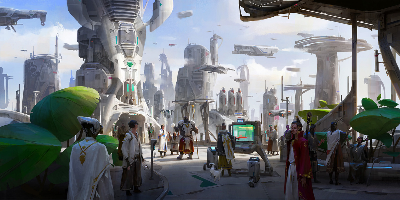Wallpaper : artwork, futuristic, science fiction 1920x960 ...
