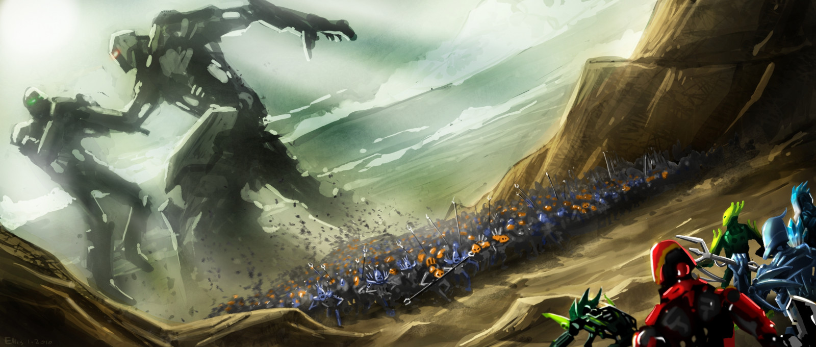 Wallpaper : Bionicle, LEGO, science fiction, fantasy art, Mata Nui, Toa ...