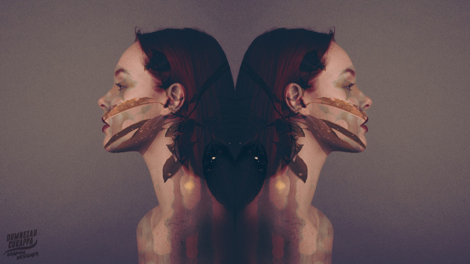 Wallpaper Face Photoshop Women Model Portrait Abstract