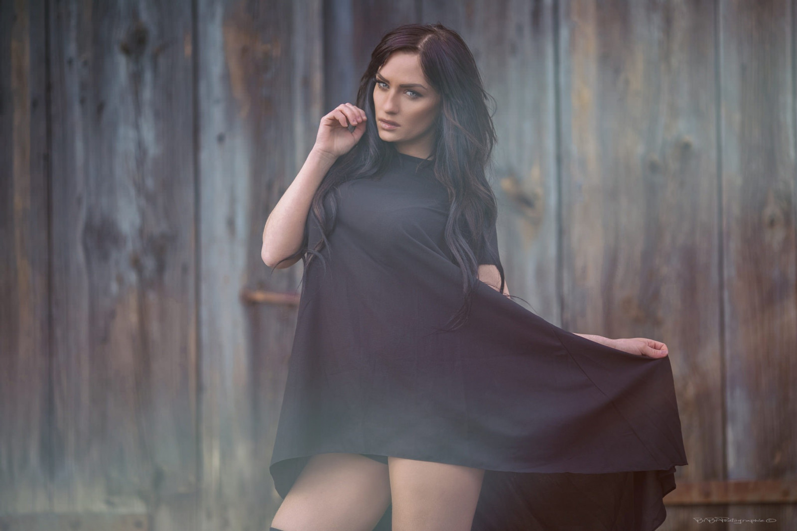 Wallpaper Women Long Hair Dress Black Hair Fashion Clothing