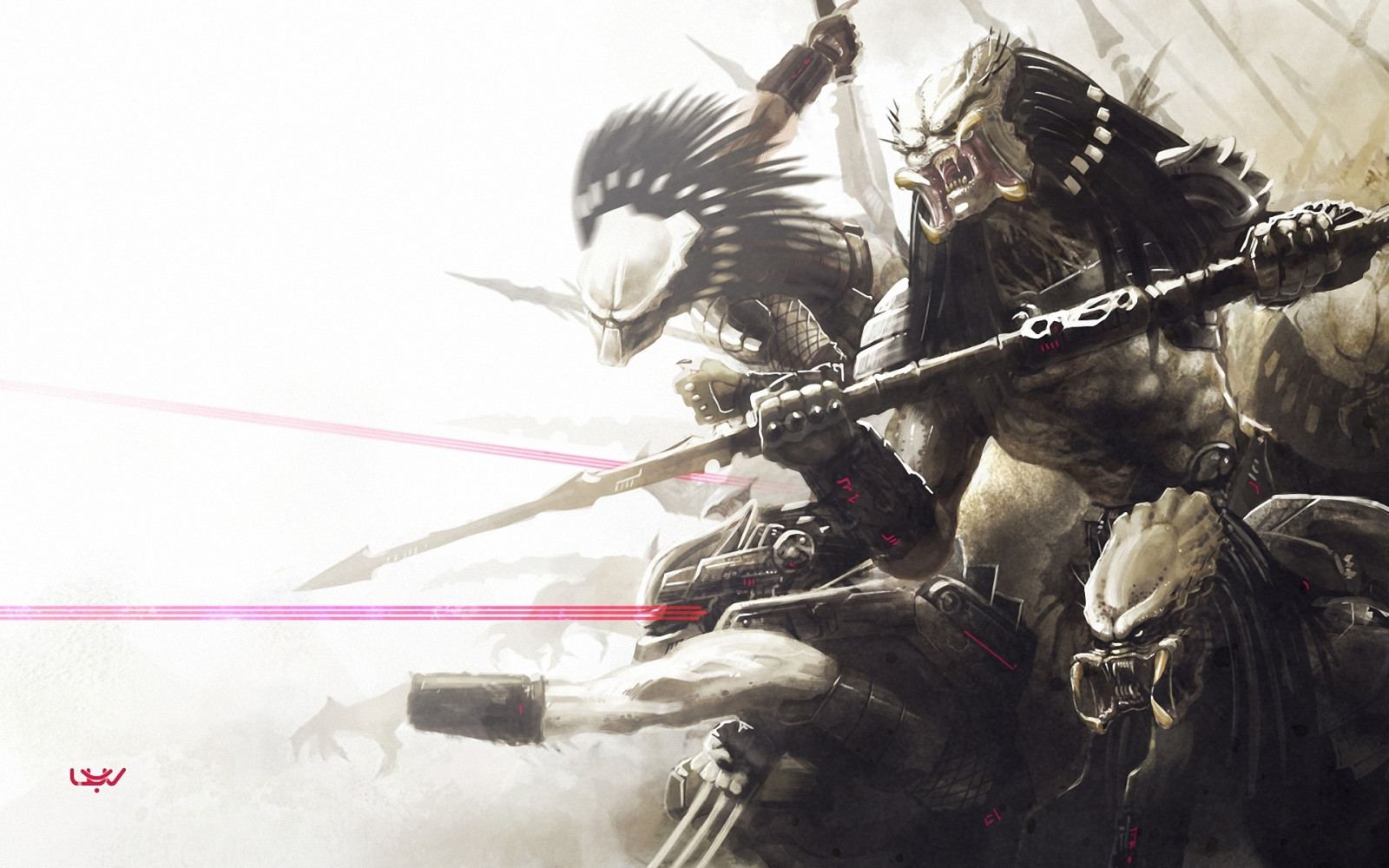 Wallpaper : 1920x1200 px, aliens, battle, creatures, fi, guns, laser ...