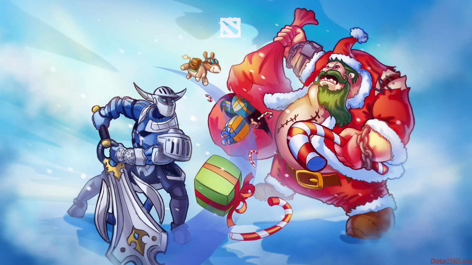 배경 화면 : 스벤, 도타 2, pudge santa 1920x1080 - wallhaven - 1011656 - 배경 화면 ...