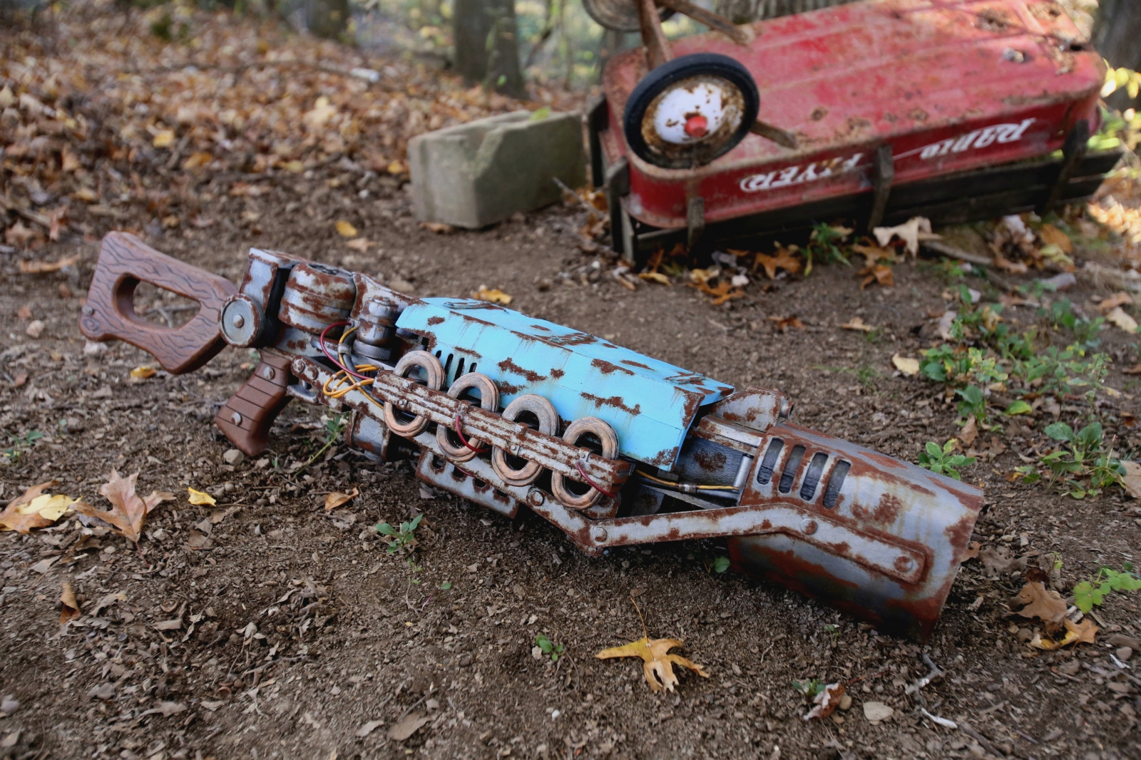 Wallpaper : Fallout, 4, prop, gauss, rifle, the, last, minute, energy ...