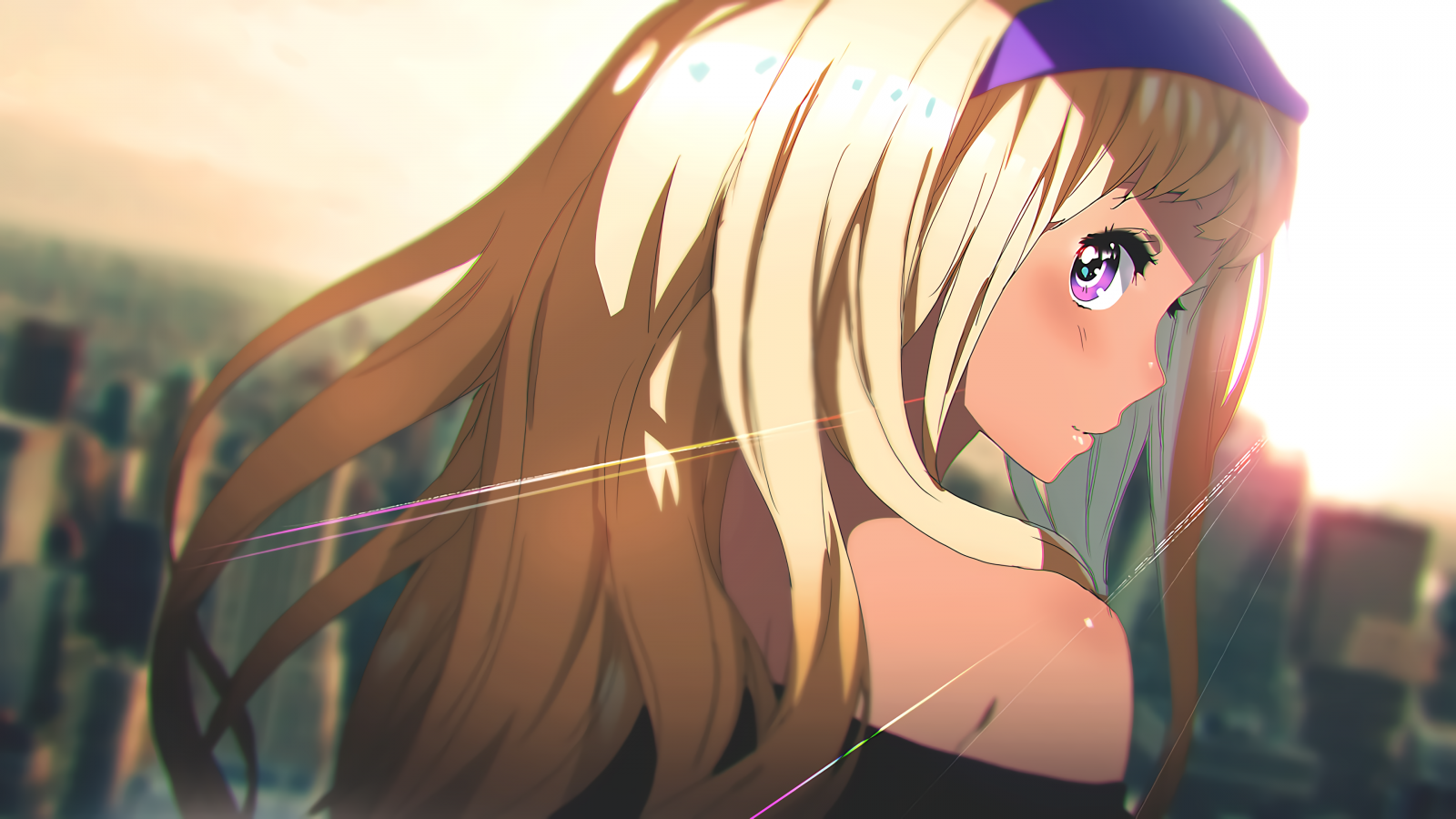 Wallpaper : moxie2D, Tom Skender, anime girls, face, DeviantArt ...