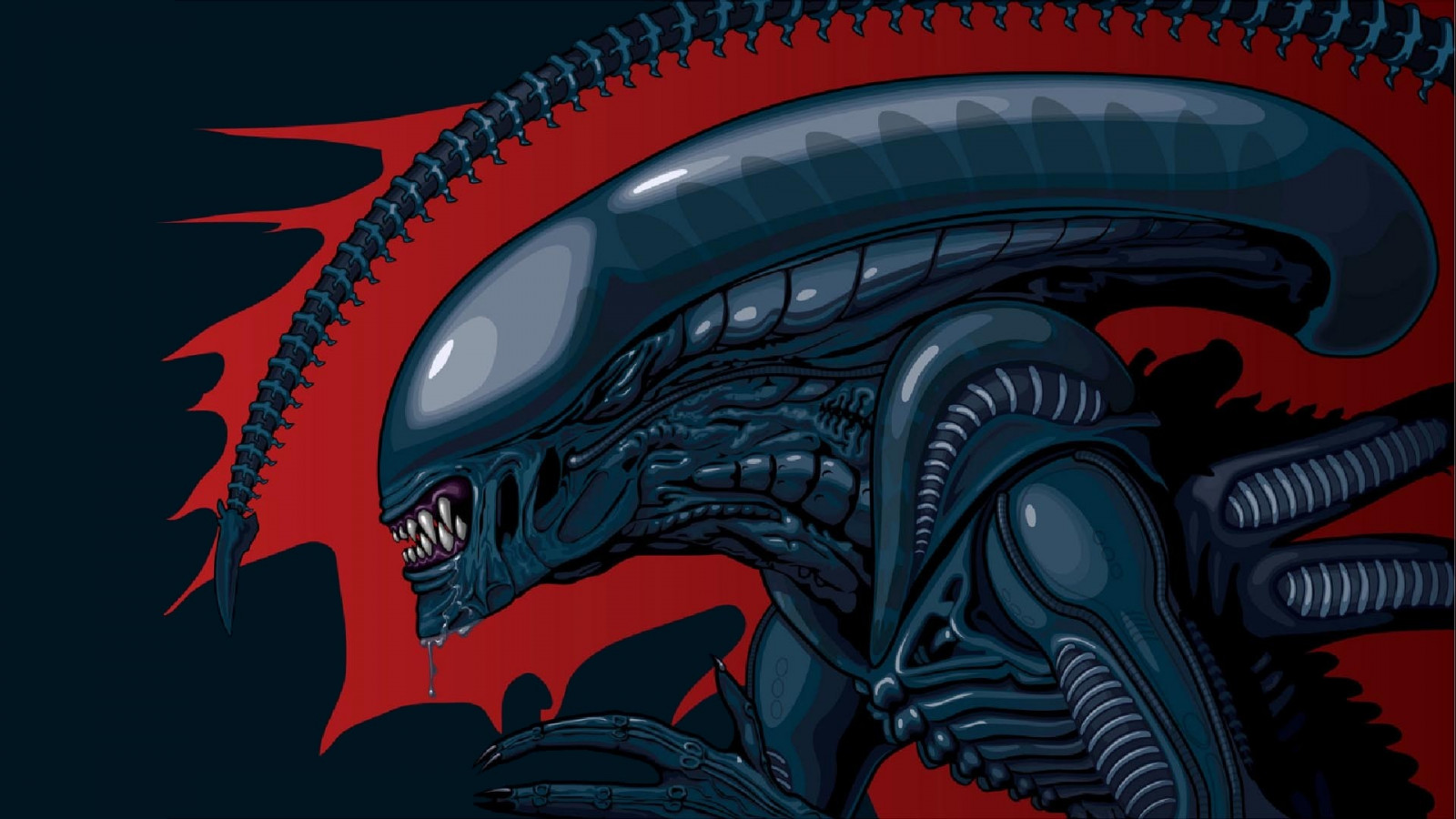Wallpaper : 1920x1080 px, aliens, artwork, Xenomorph 1920x1080 ...