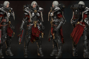 배경 화면 : 워해머 40 000, Chaos Gate, 그레이 나이트, Video Game Art 1920x1080 ...