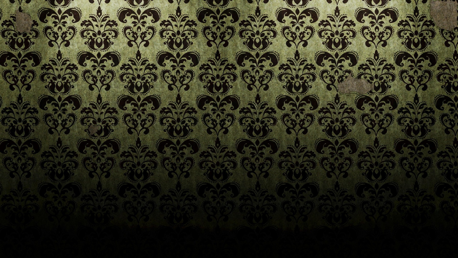 Papel De Parede Monocromático Sombra Verde Padronizar Textura