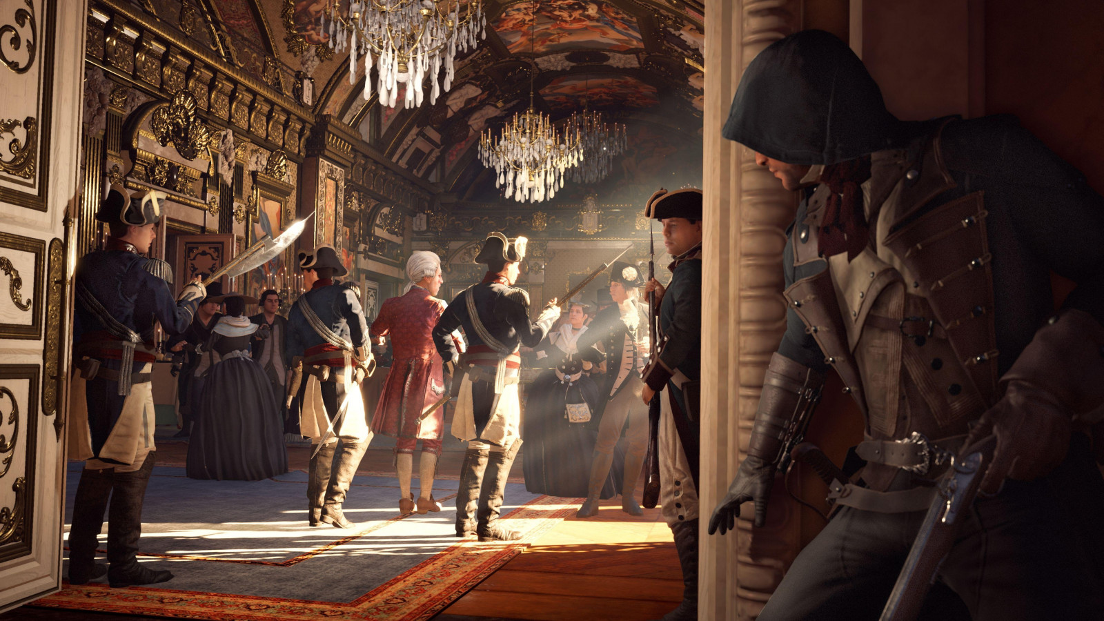 Wallpaper : video games, screenshot, Assassins Creed Unity, 4480x2520 ...