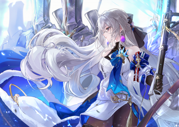Fond Décran Honkai Star Rail Ouvrages Dart Bronya Zaychik Fan Art Anime Filles Anime
