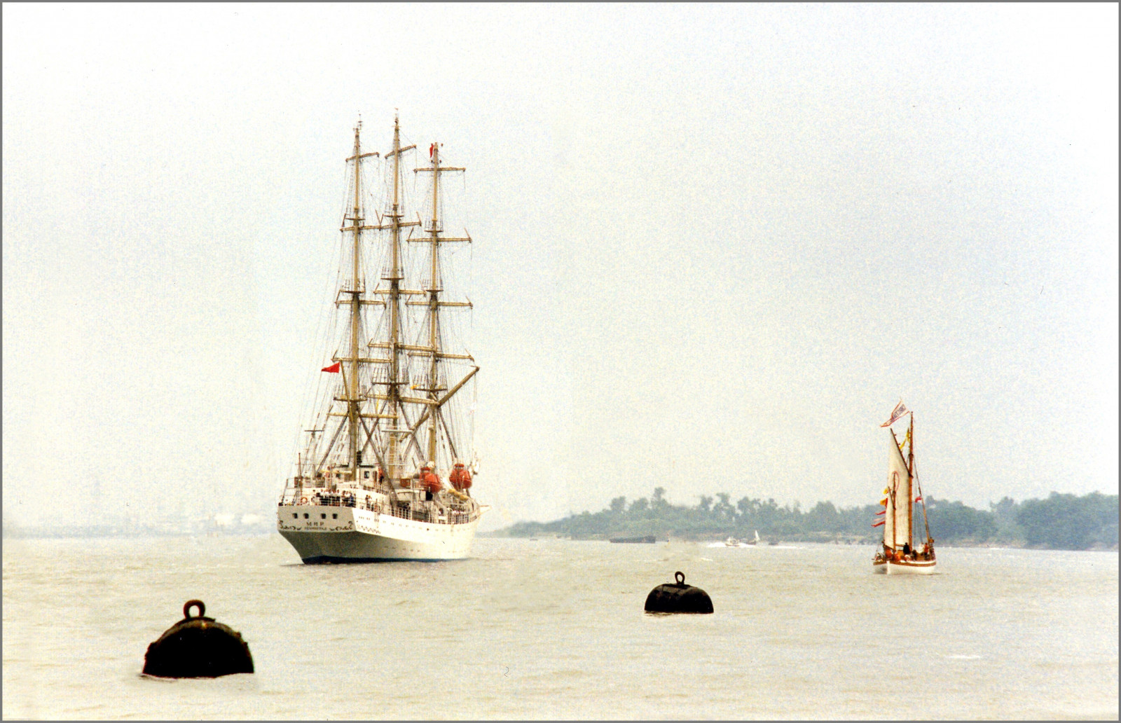 Wallpaper : sailing ship, sea, calm, river, event, Brigantine, seascape ...