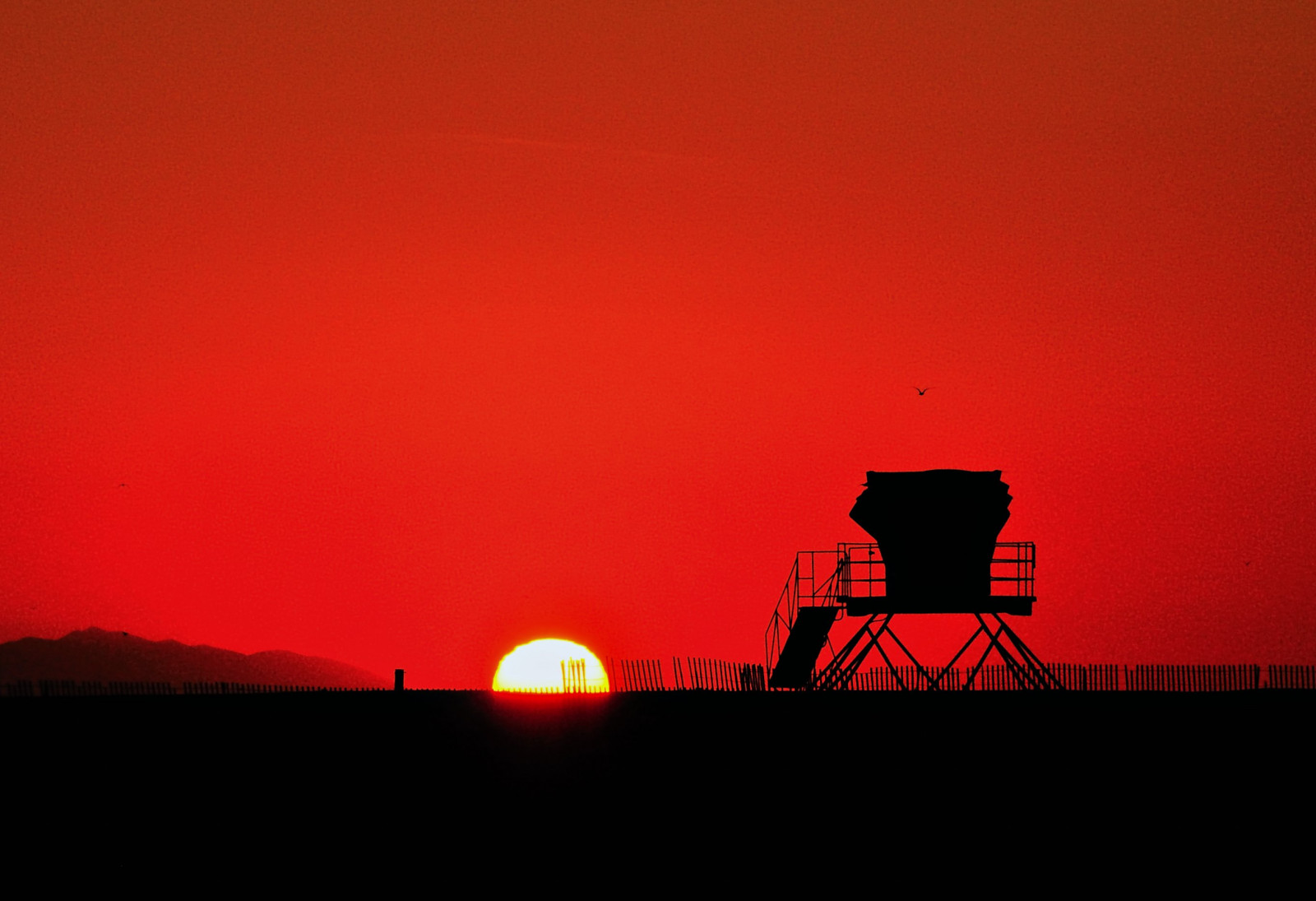 Wallpaper : ocean, California, sunset, red, orange, Sun, beach, nature ...