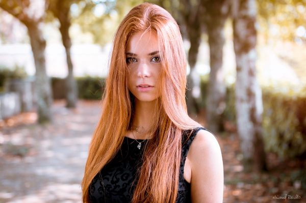 Wallpaper Sunlight Women Outdoors Redhead Long Hair Alessandro Di