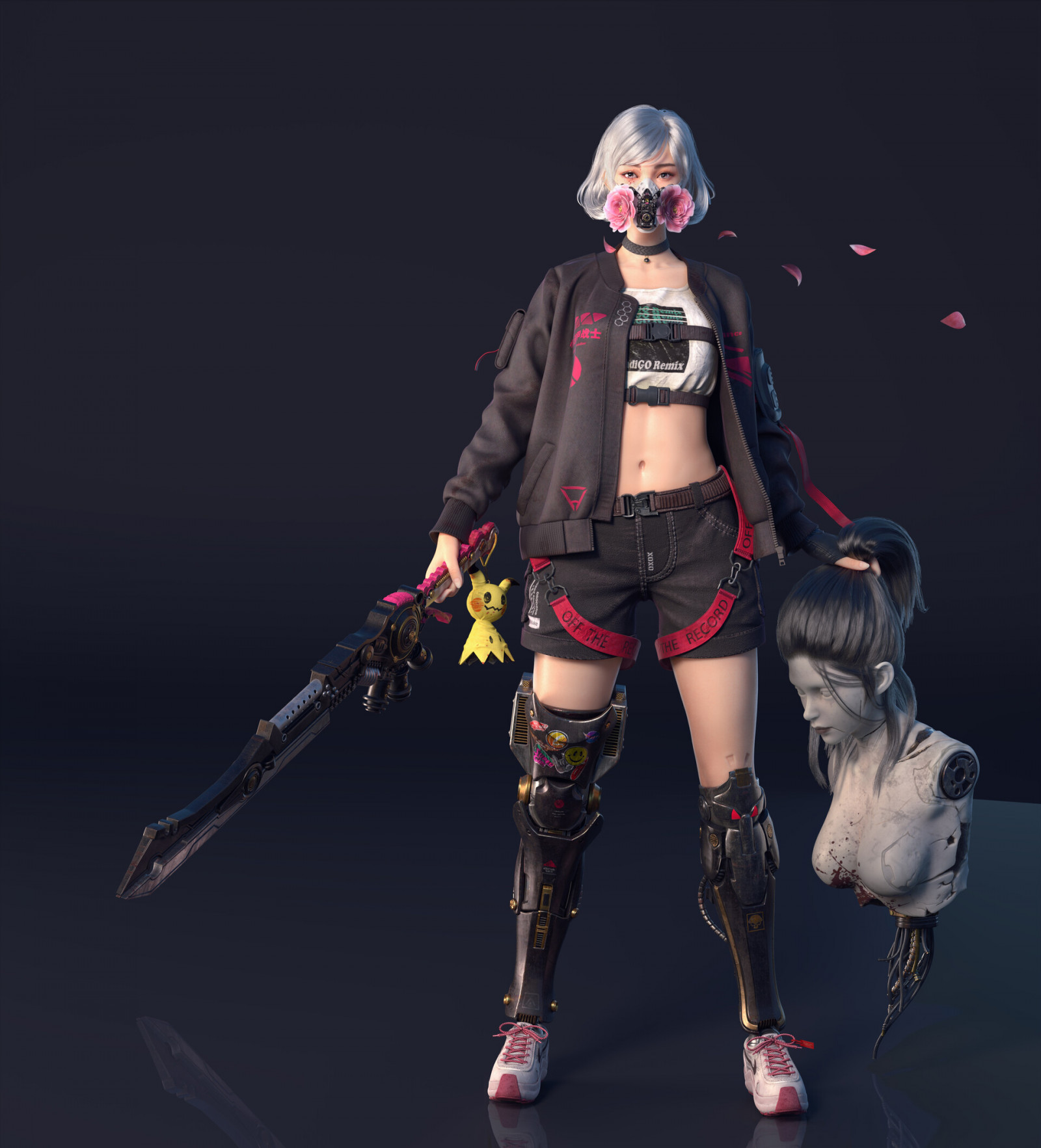 Bakgrundsbilder : 3D, göra, CGI, girls with swords, kvinnor, enkel ...