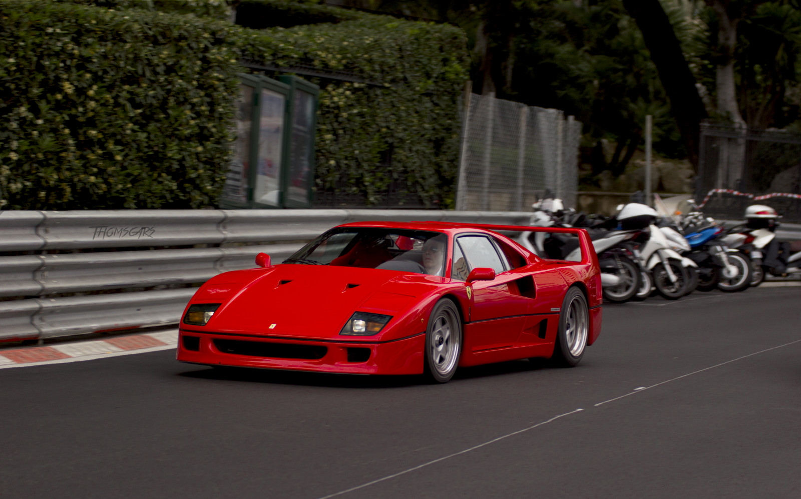 Sfondi : auto sportiva, francese, Ferrari F40, Monaco, macchina di ...