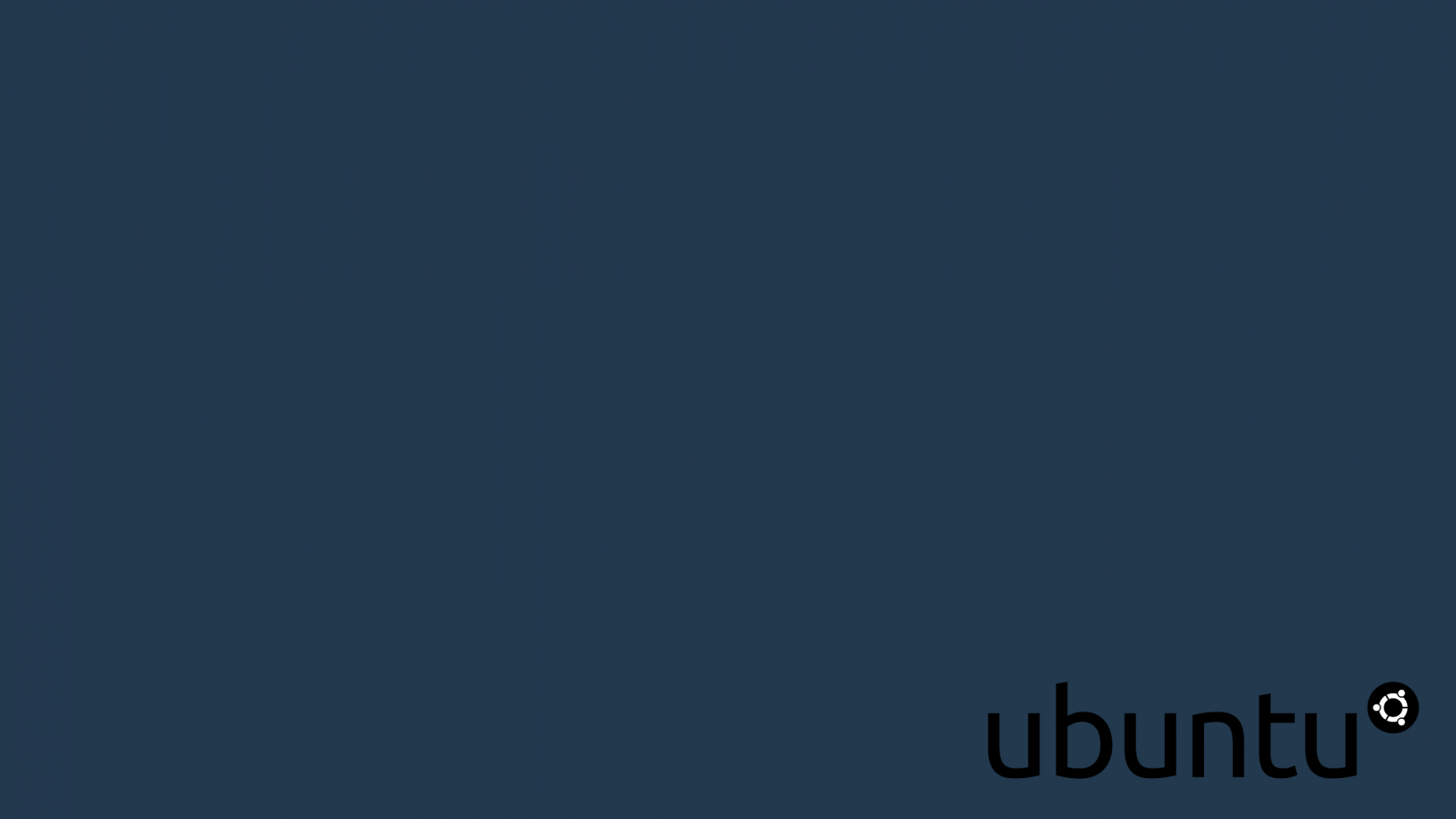 Wallpaper : Linux, Ubuntu, minimalism, technology, blue background ...