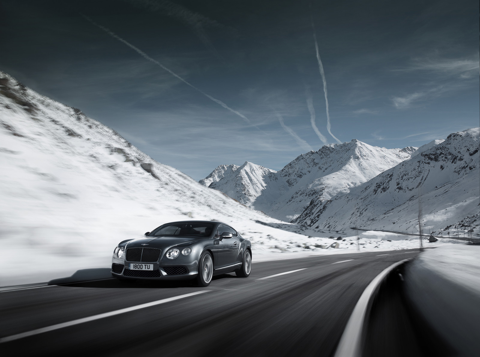 Wallpaper Snow Bentley 2013 Driving Netcarshow Netcar Car