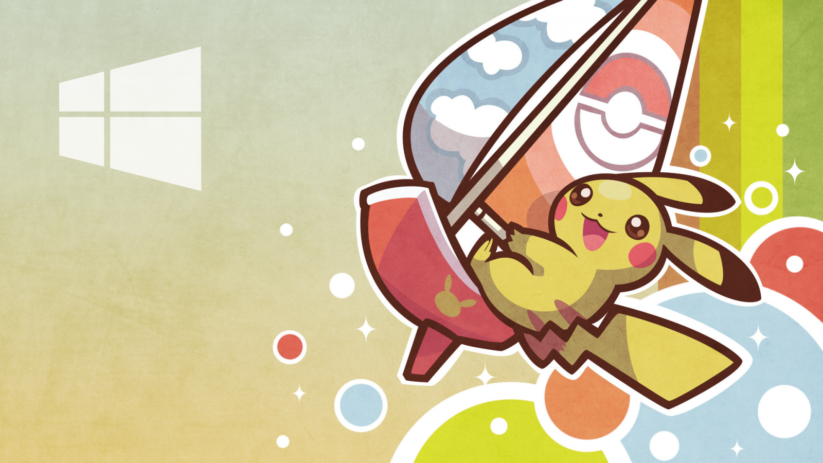 배경 화면 : 피카추, 항해, 물, Windows Logo, 포켓몬 1920x1080 - auid - 2125859 - 배경 ...