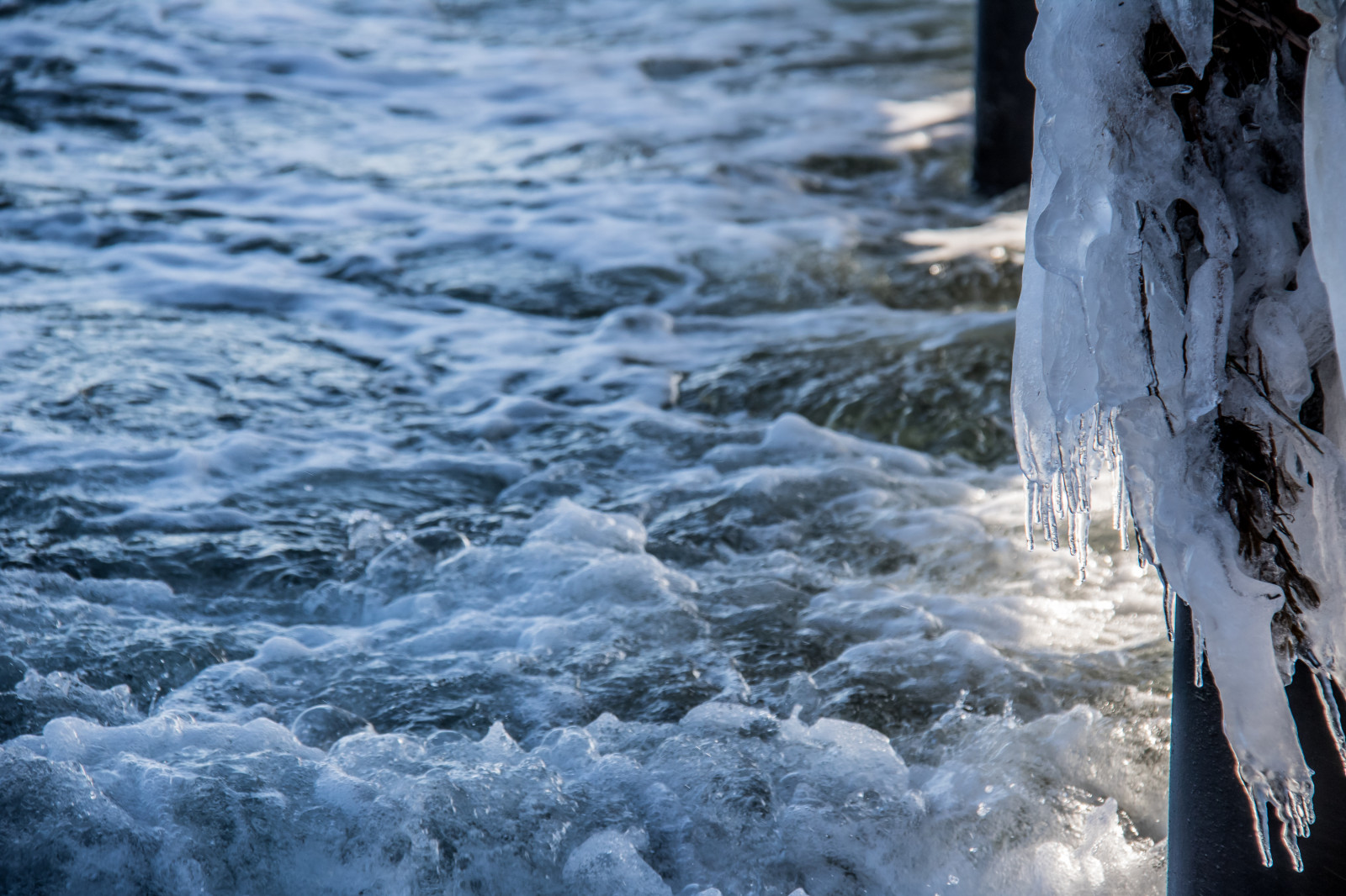 Bakgrundsbilder : Vattenfall, hav, vatten, sten, natur, strand, vinter ...