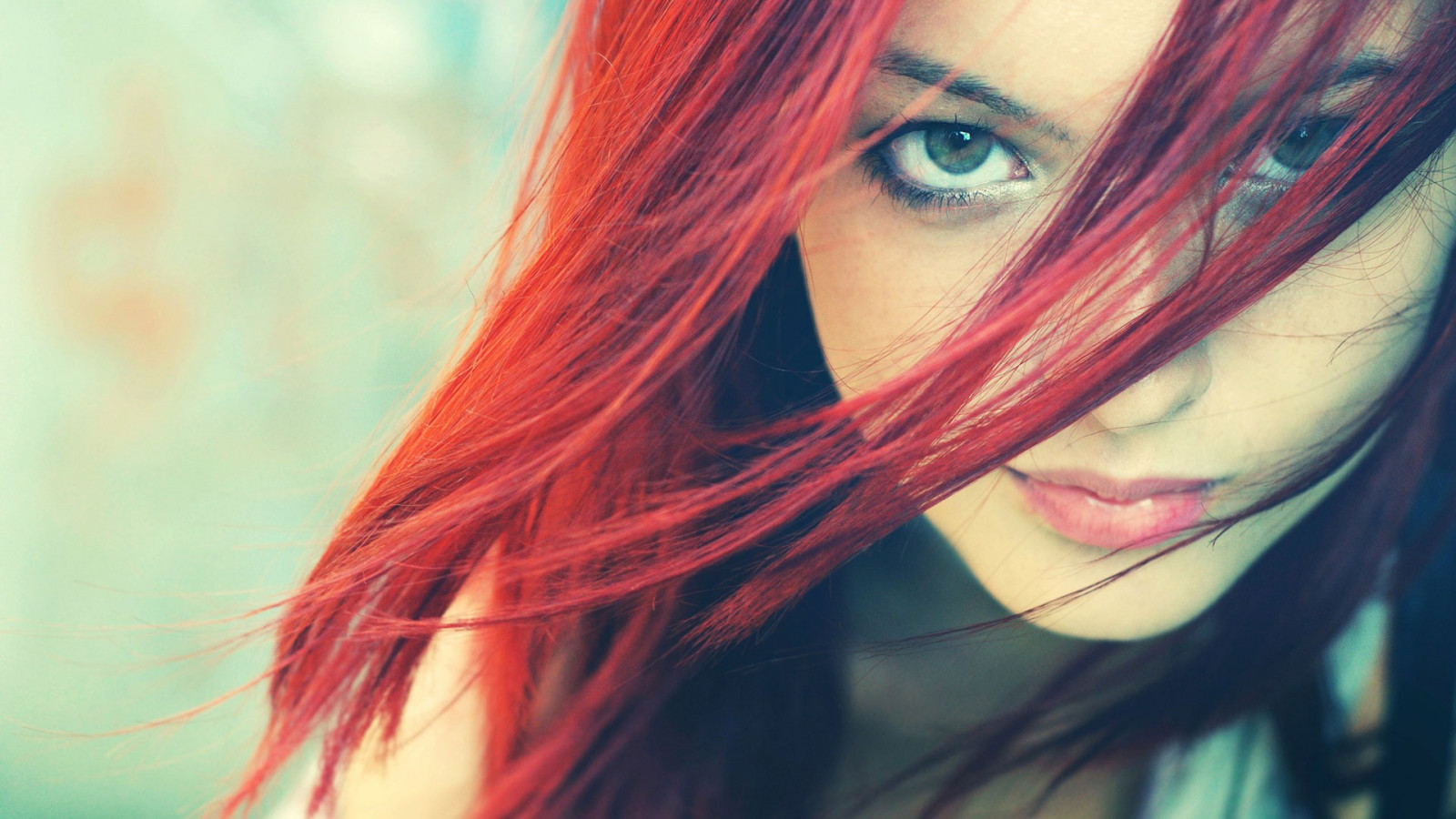 Wallpaper Women Redhead Model Portrait Long Hair Looking At