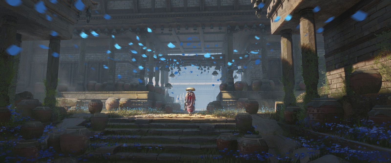 Wallpaper : artwork, digital art, ruins, decay 1920x803 - fortensa ...