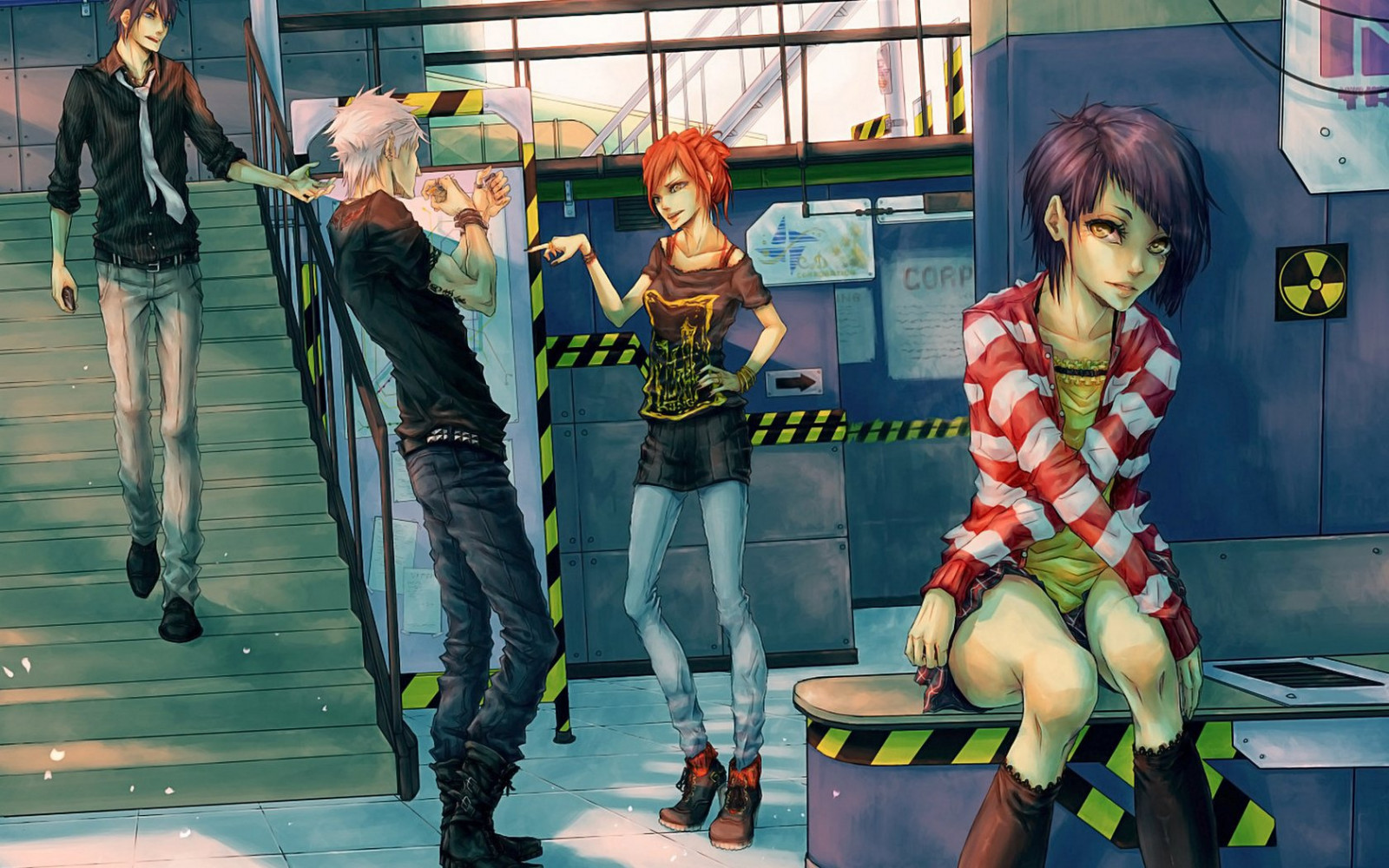 배경 화면 : 1680x1050 px, ...에서, 부츠, 팔찌, 눈, Frin, 소녀, 머리, 외모, 남자, 주황색, 꽃잎 ...