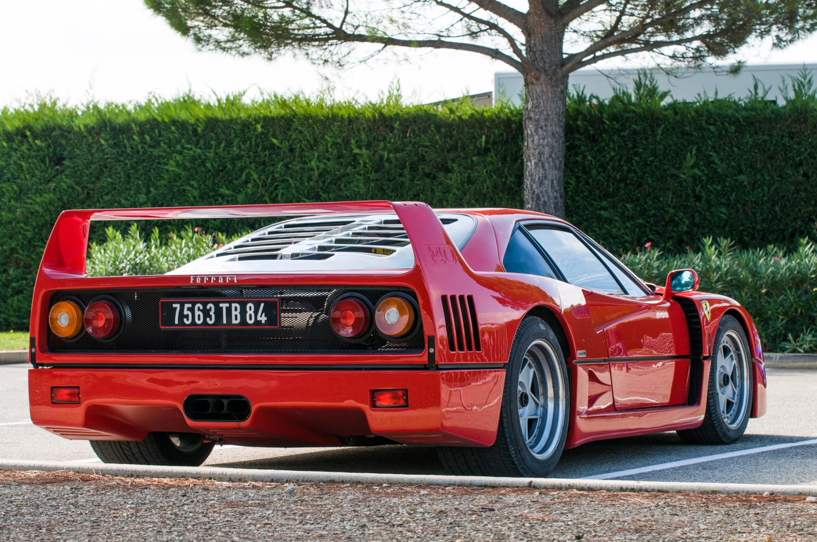 Sfondi : rosso, macchine rosse, auto sportiva, Ferrari F40, macchina di ...