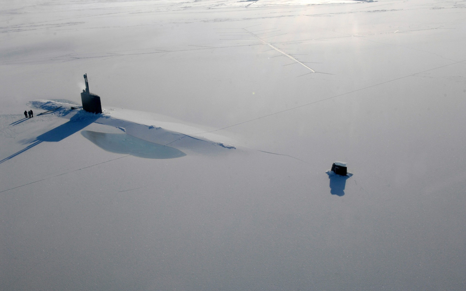 Blue Ice Airplane