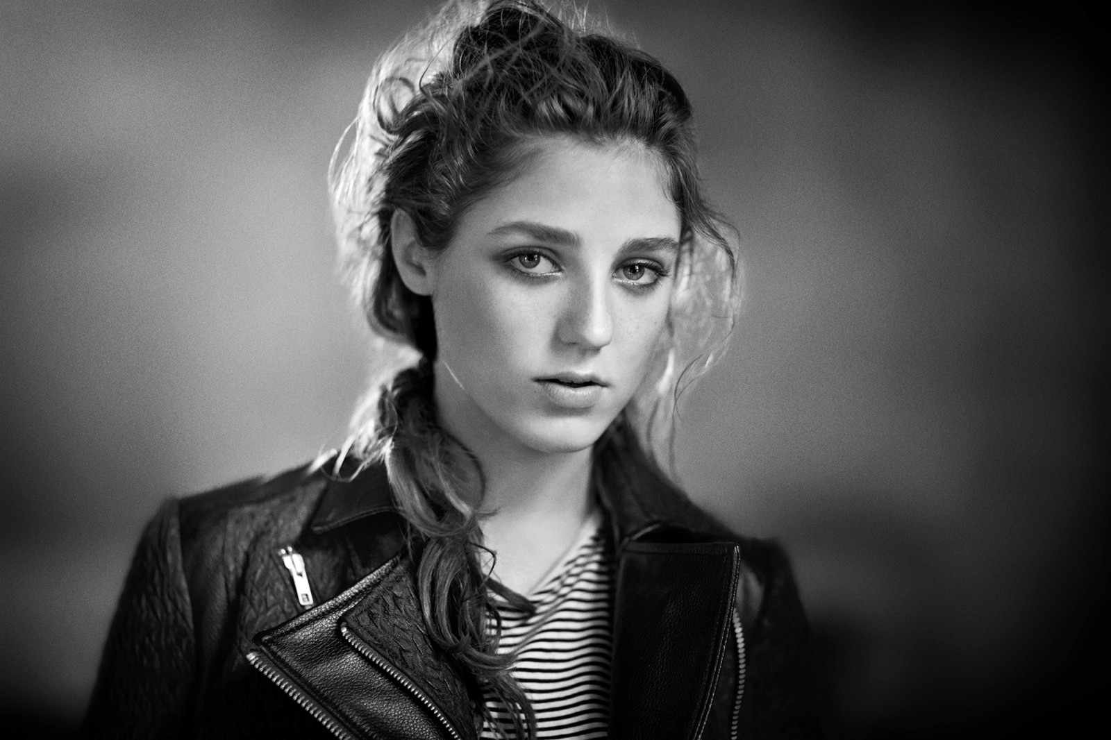 Wallpaper : Birdy, singer, women, monochrome, leather jackets 2000x1333 ...