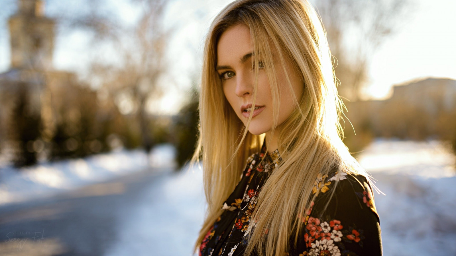 Wallpaper Face Sunlight Women Model Blonde Depth Of Field