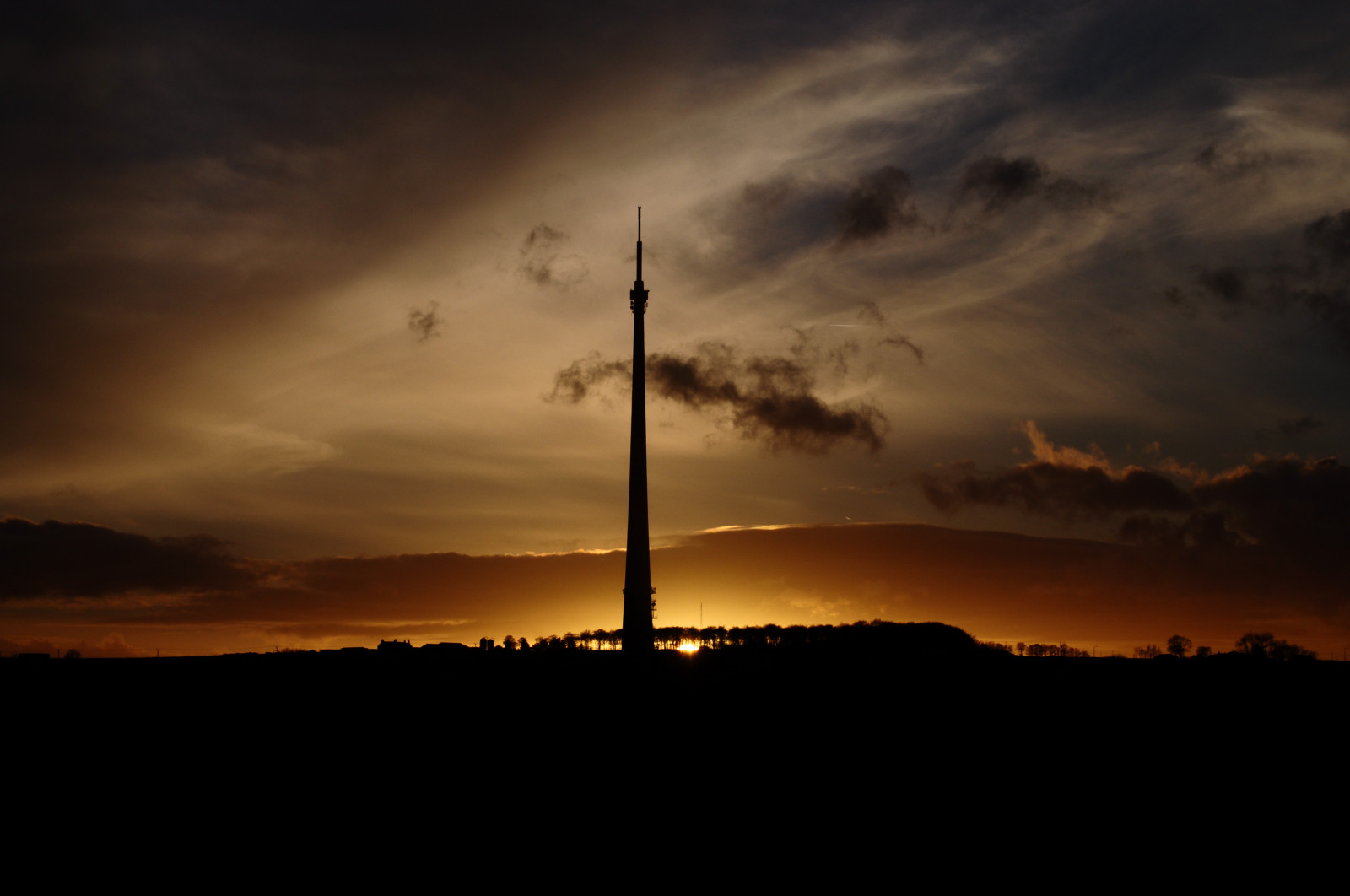 Wallpaper : cloud, horizon, sunset, afterglow, evening, dusk ...