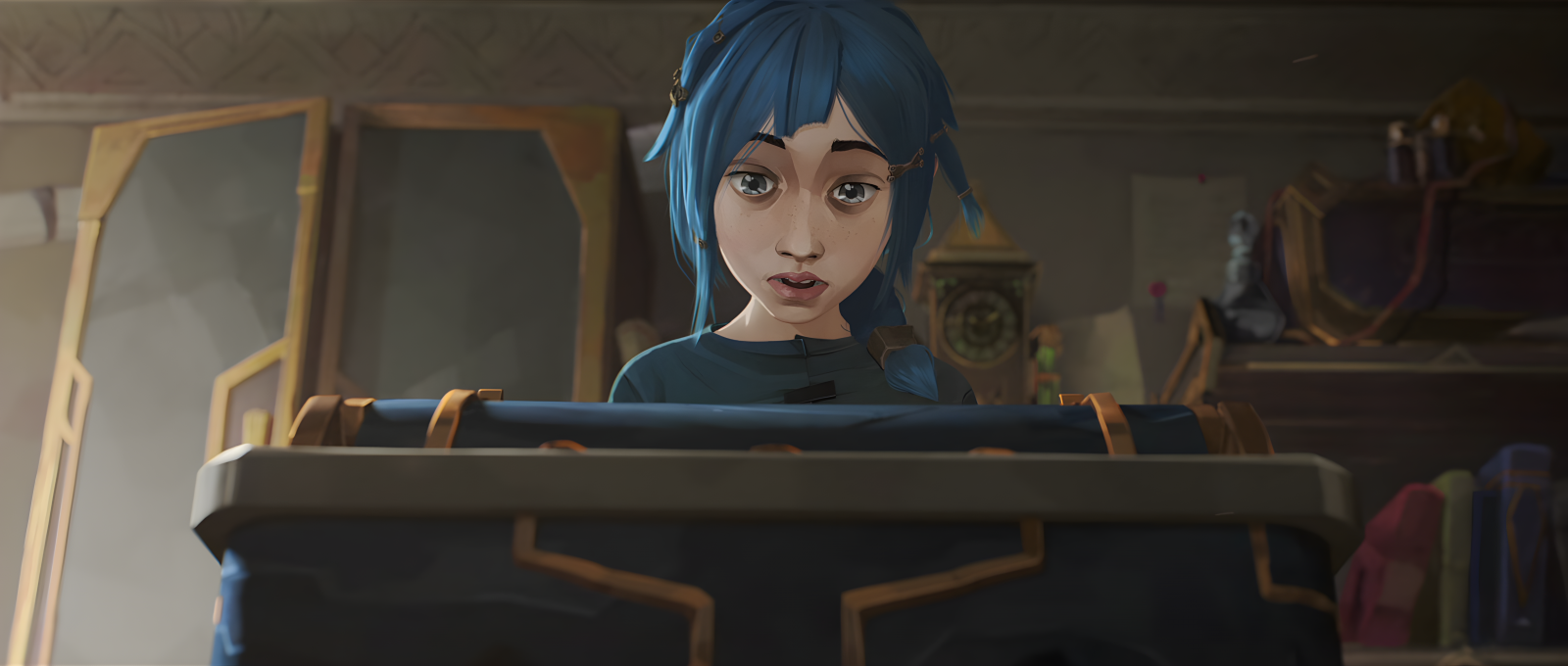 Wallpaper : Jinx League of Legends, League of Legends, arcane, Netflix ...