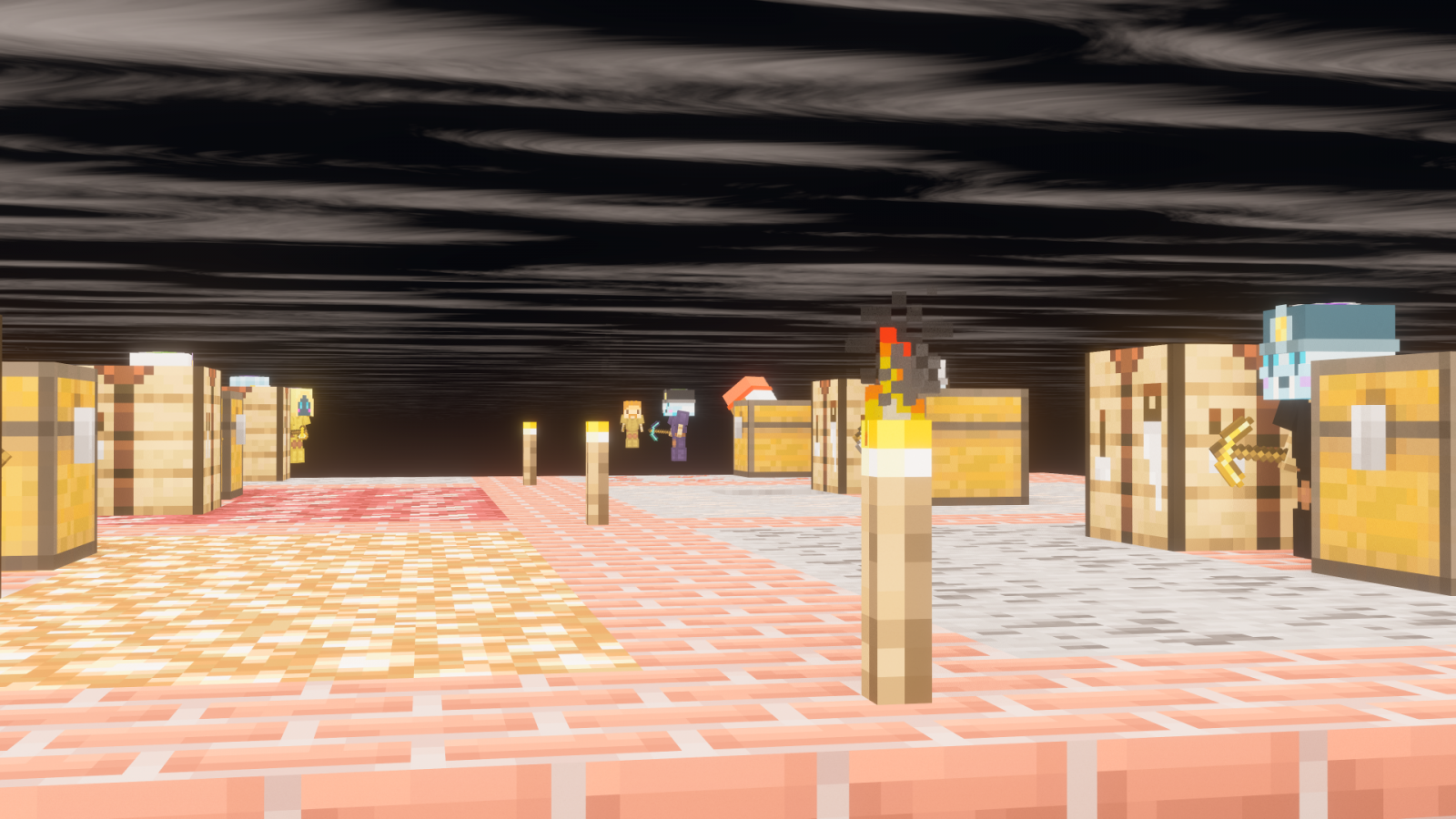 Wallpaper : Minecraft, hypixel, SkyBlock 1920x1080 - Huntinhoo ...