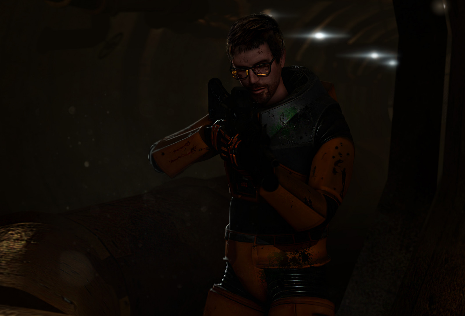 Wallpaper : Half Life, Gordon Freeman, dark, video games 3014x2054 ...