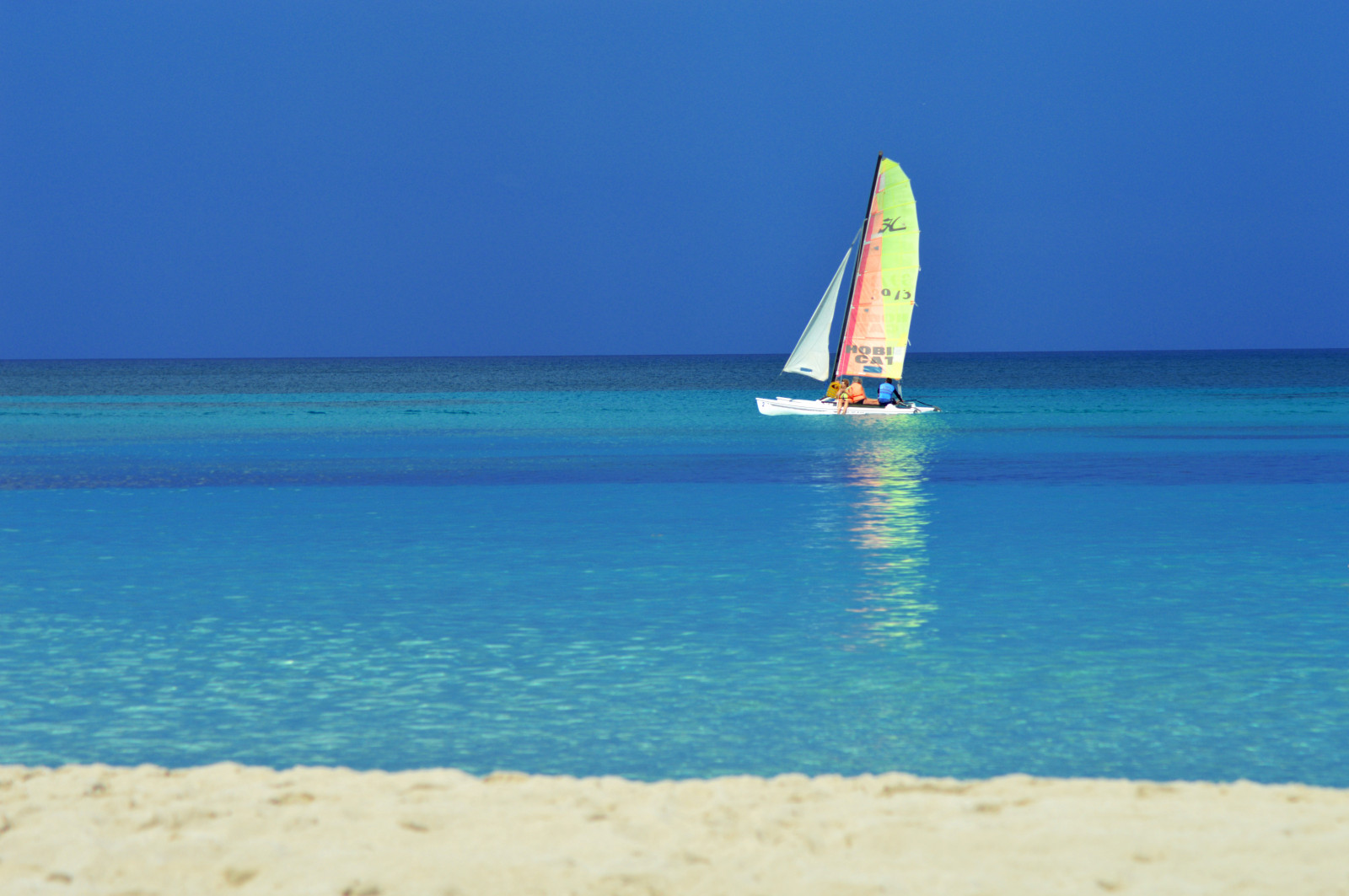Wallpaper : mer, eau, Cuba, bleu, ciel, catamaran, varadero, cuban ...