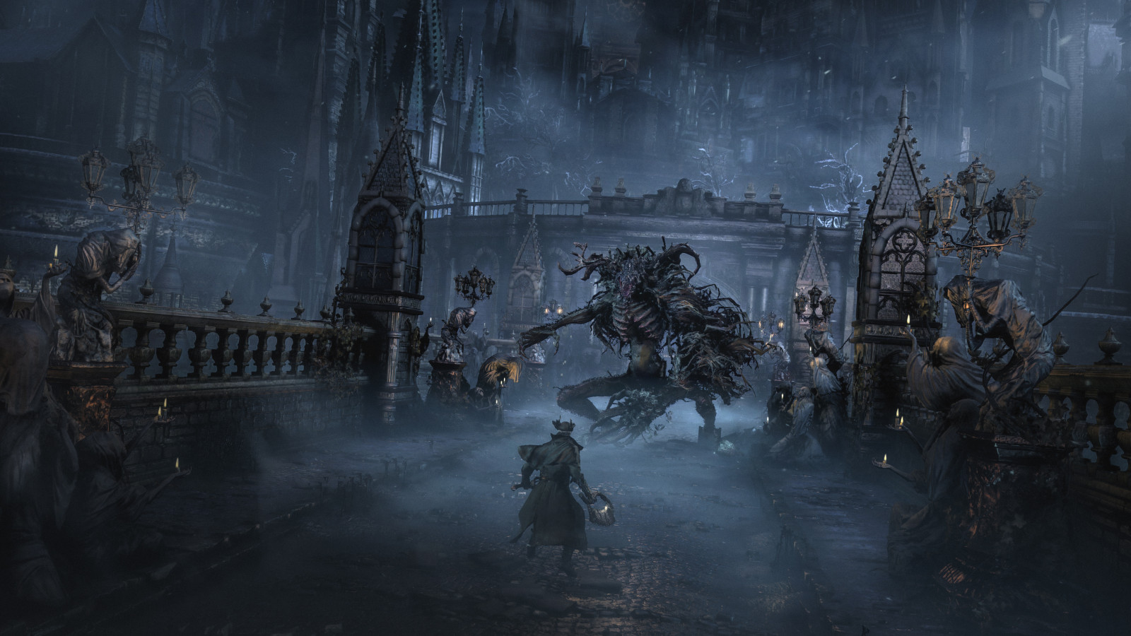 วอลเปเปอร์ : จากซอฟต์แวร์, Bloodborne, ภาพหน้าจอ 3840x2160 - BlackWater ...