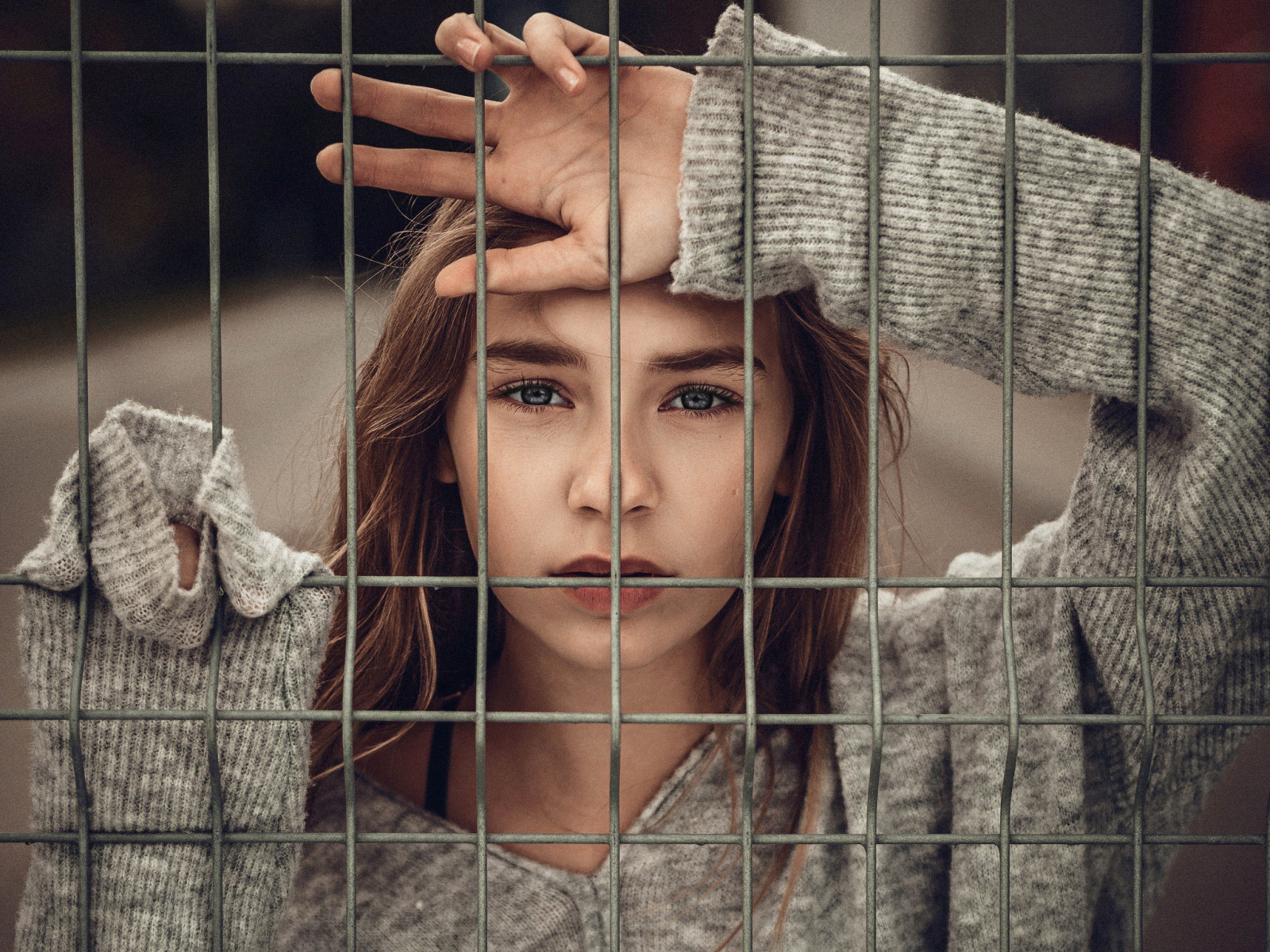 Bakrunner : kvinner, modell, ansikt, brunette, genser 2048x1536 ...