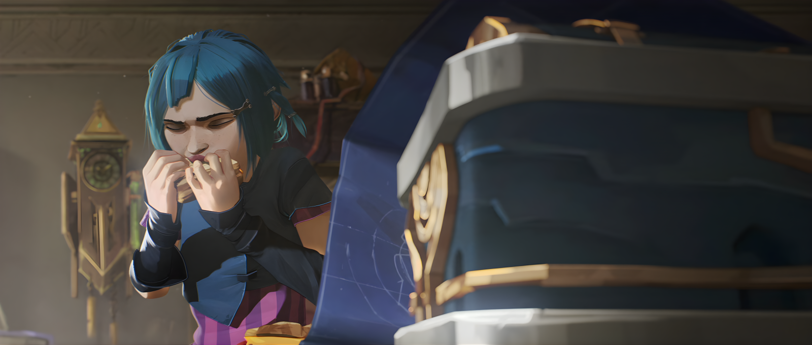 Wallpaper : Jinx League of Legends, League of Legends, arcane, Netflix ...