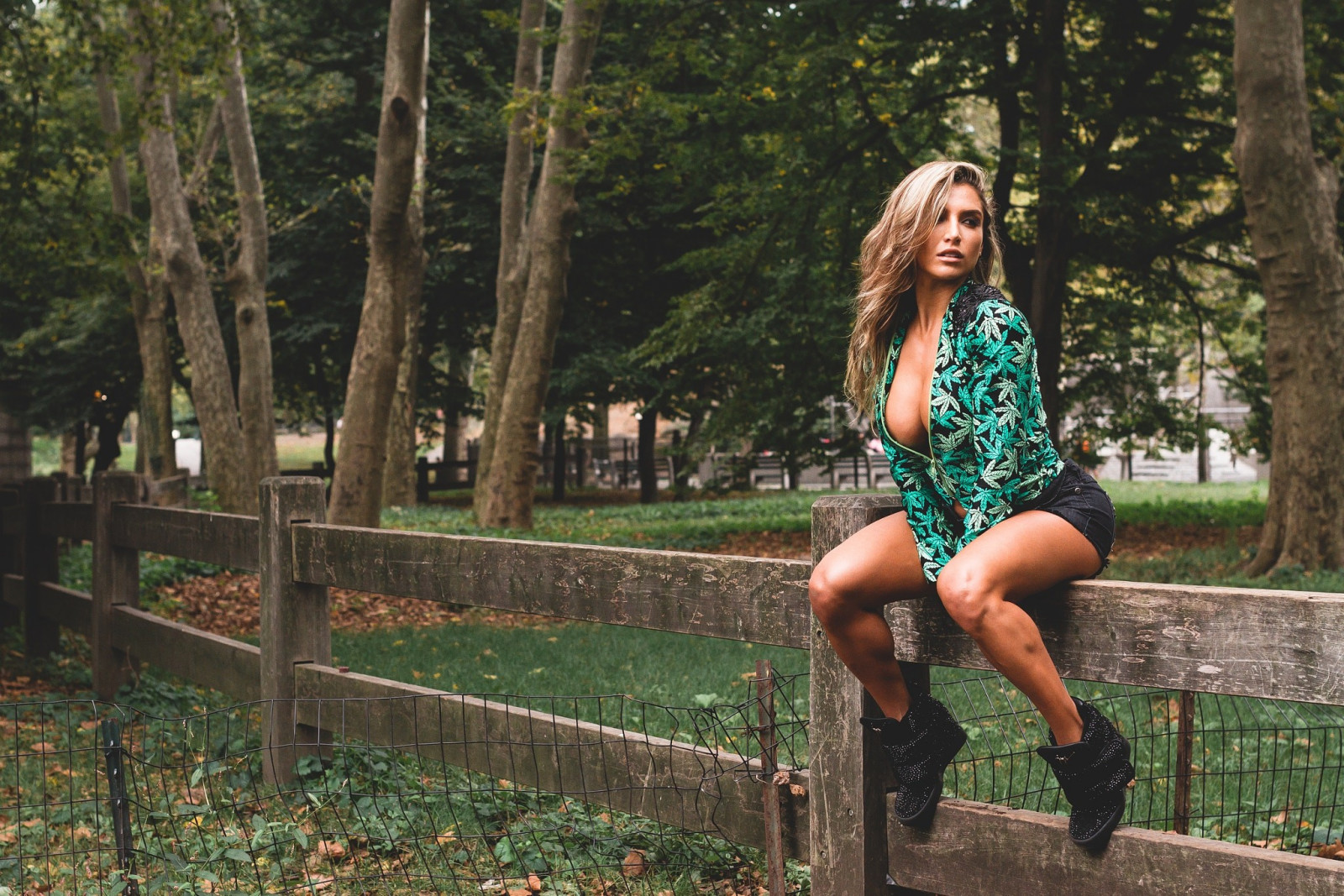 Wallpaper Trees Forest People Women Outdoors Portrait Blonde