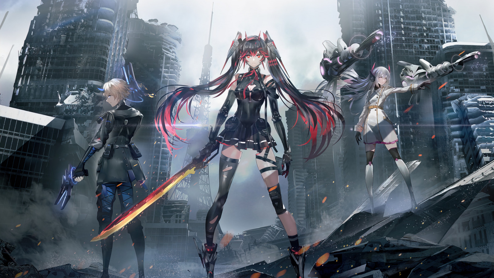 Wallpaper : Punishing Gray Raven, Liv Punishing Gray Raven, Lucia ...
