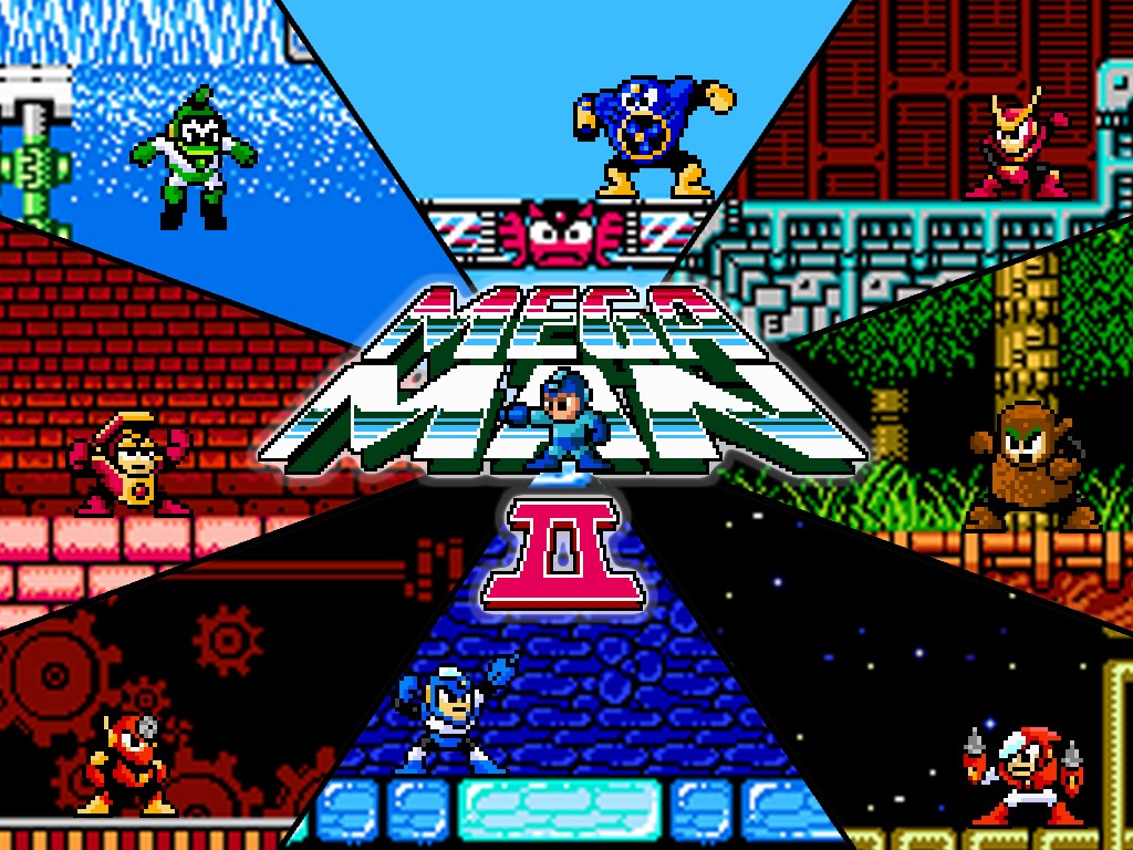 Ingyenes háttérképek : technológia, Mega Man, Capcom, Mega Man 2 ...