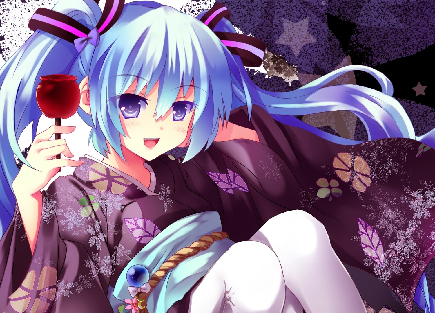 Wallpaper Anime Girls Vocaloid Hatsune Miku Mangaka 1500x1082