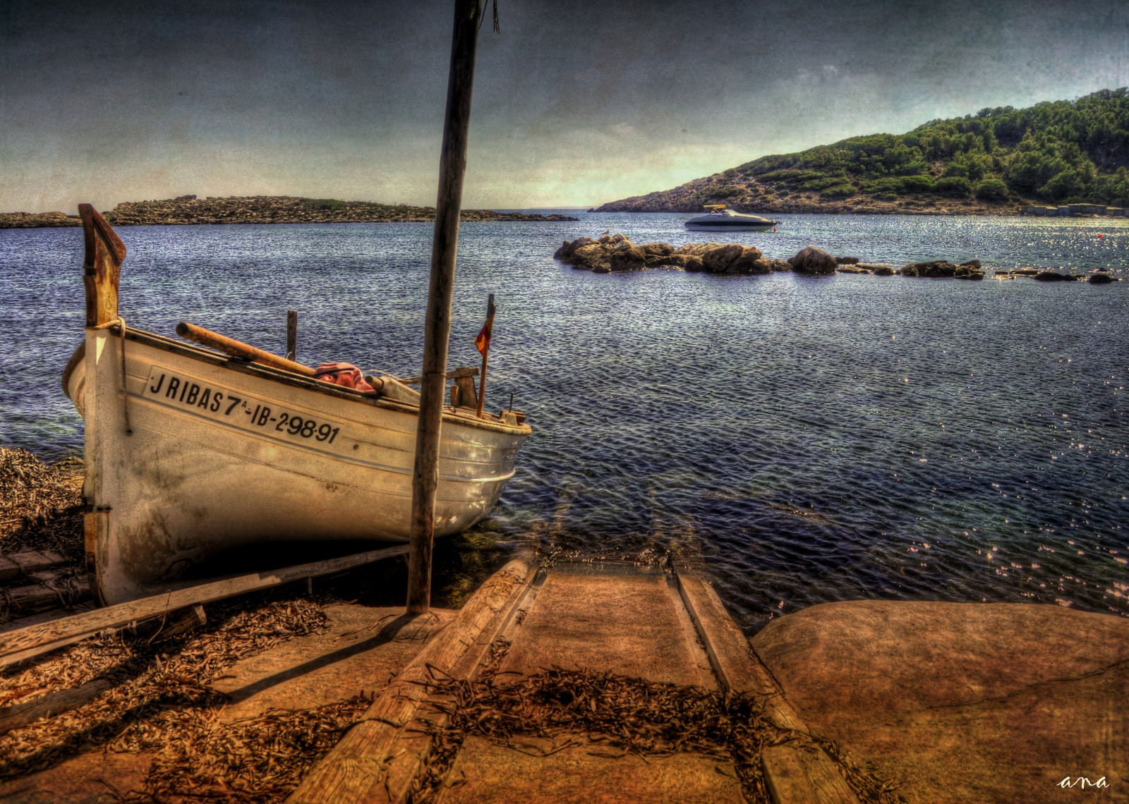 Wallpaper Boat Sea Bay Water Shore Reflection Vehicle Evening