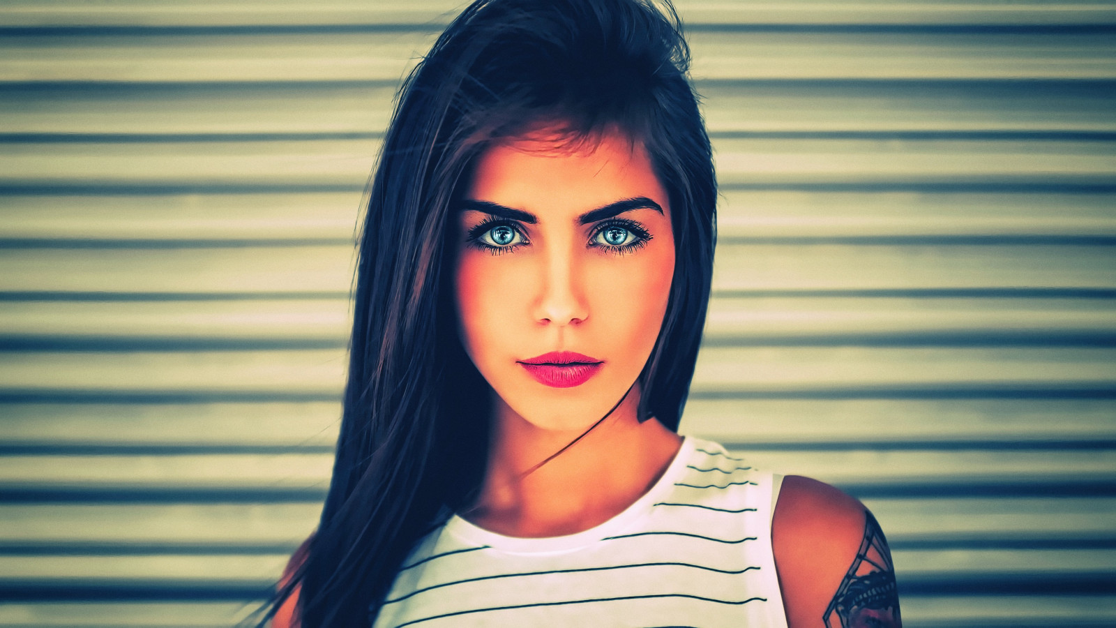 Wallpaper 3840x2160 Px Face Model People Photoshop Women