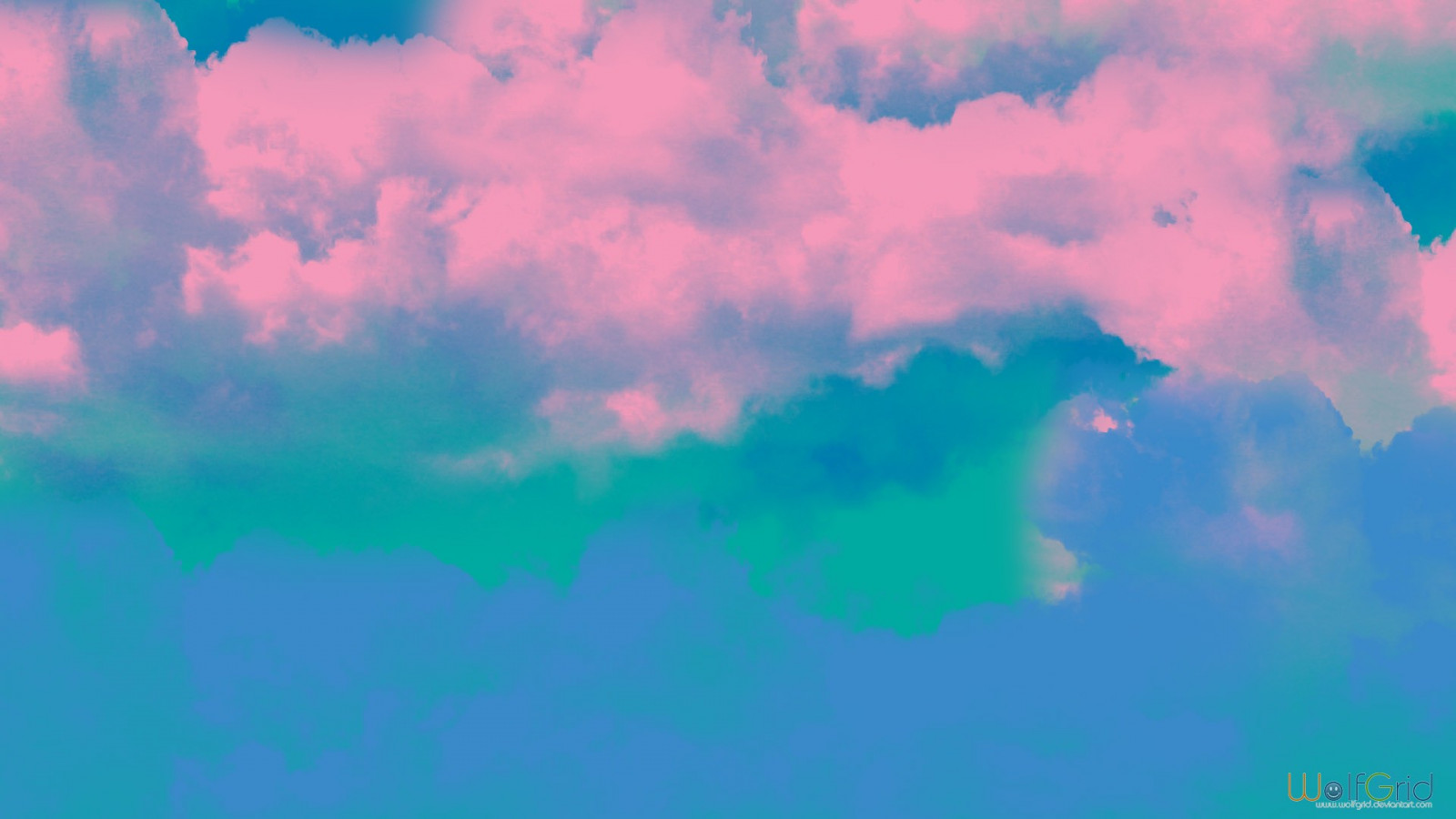 Abstract Minimalistic Clouds