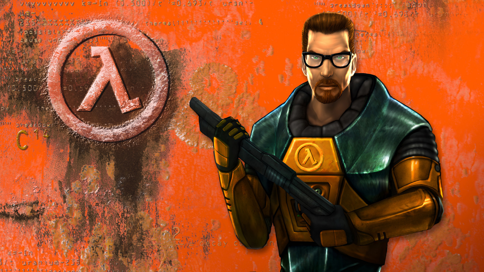 Wallpaper : Half Life, video games, Gordon Freeman, Dhabih Eng ...