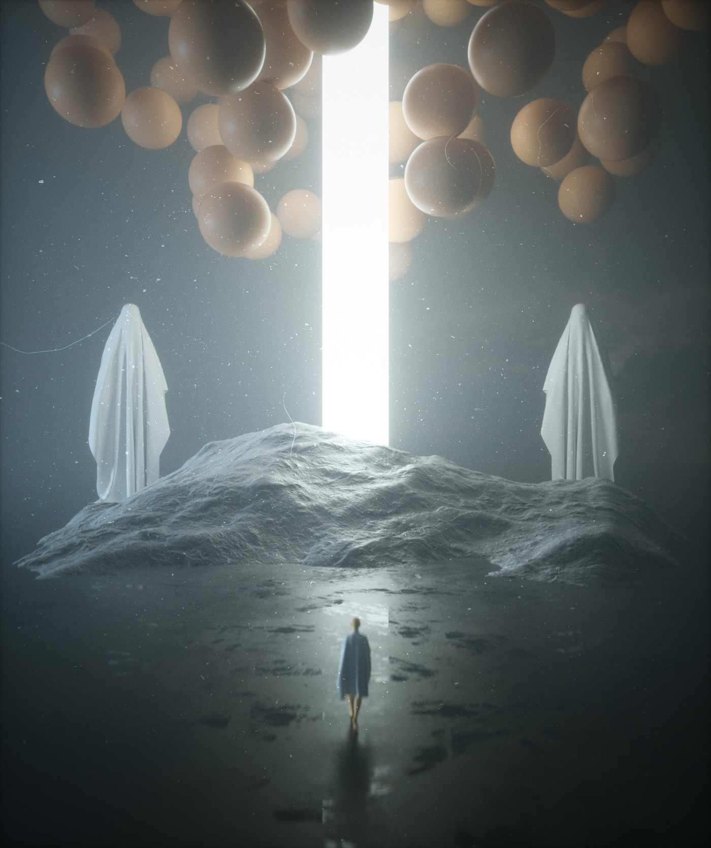 Achtergronden : Cinema 4D, surrealistische, abstract, 3D Abstract ...