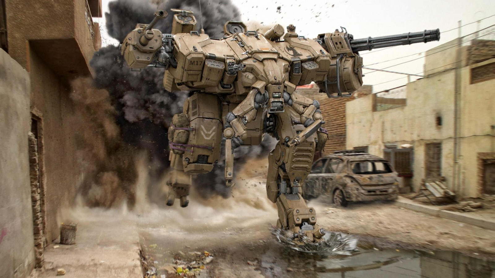 Military Science Fiction Wallpaper Hd