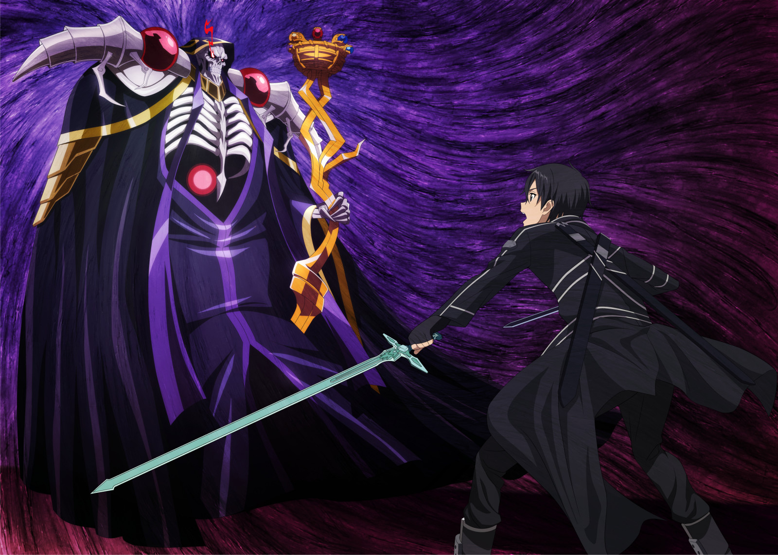 วอลเปเปอร์ : นริศ, ศิลปะดาบออนไลน์, ครอสโอเวอร์ 2800x2000 - jrmnt ...